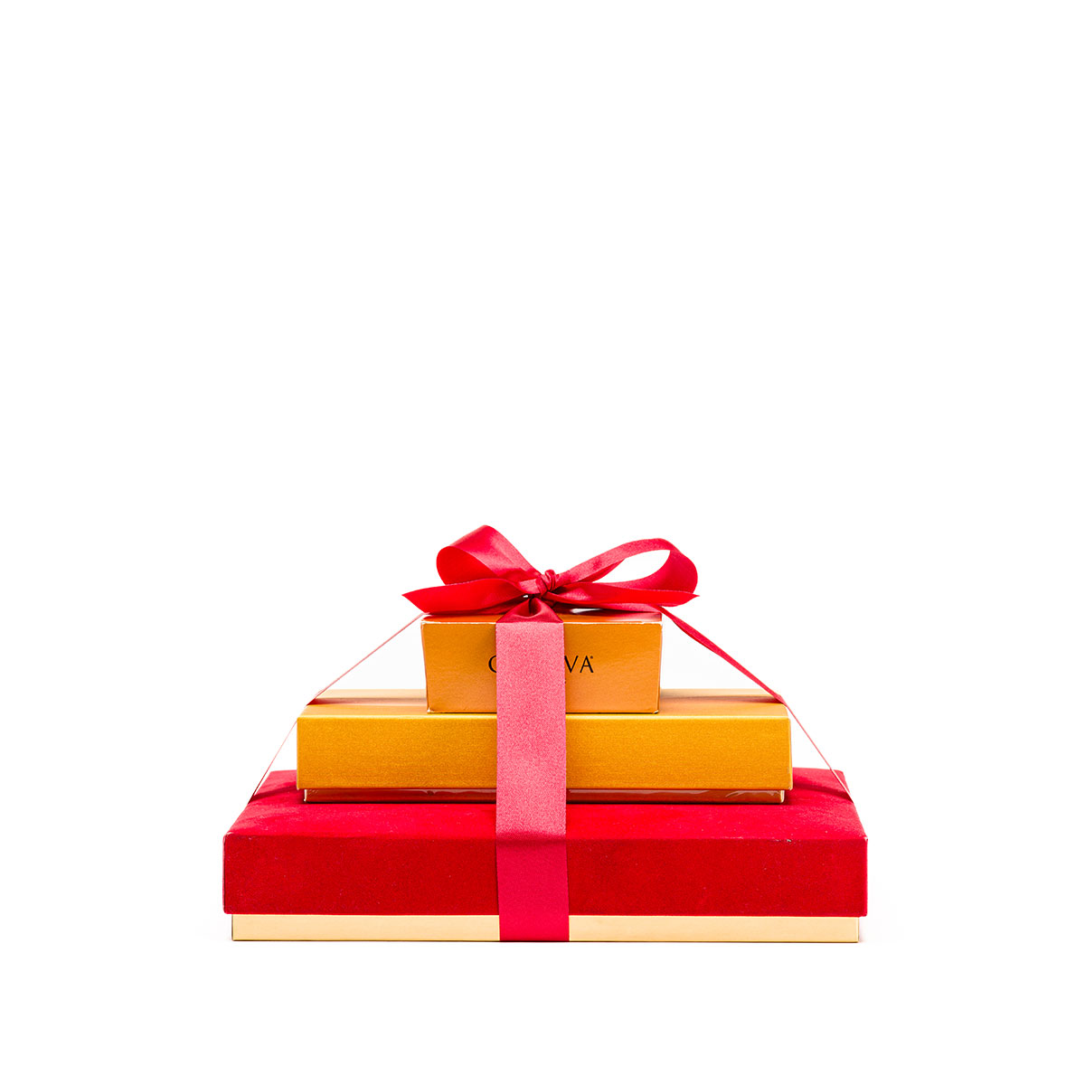 Godiva Tower with Red Velvet Gift Box - Delivery in Iceland by ...